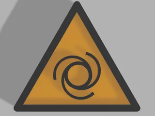 ISO 7010 W018 by WolfPrint3D | Download free STL model | Printables.com