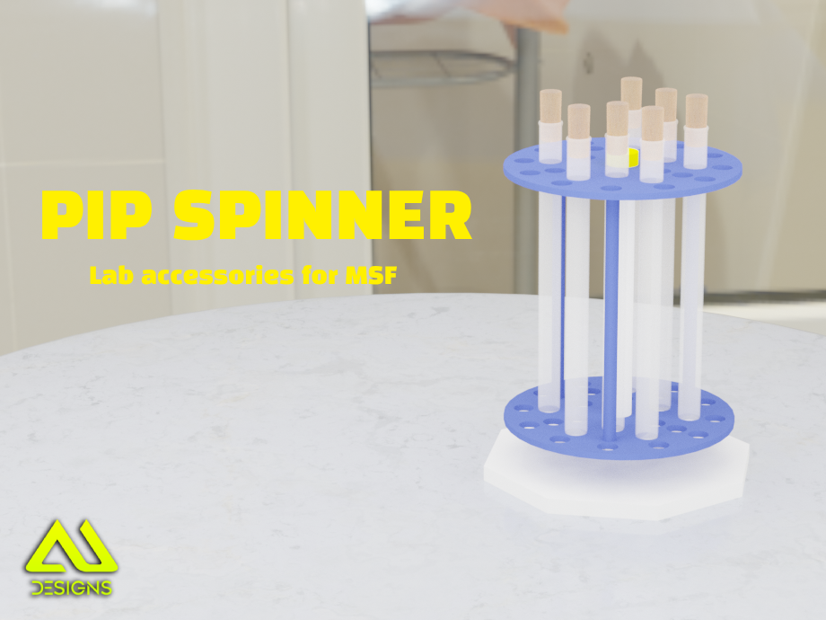 PIP SPINNER by AU Designs | Download free STL model | Printables.com