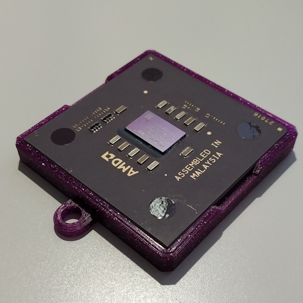 Socket 462 Socket A CPU keychain by adeon | Download free STL model ...