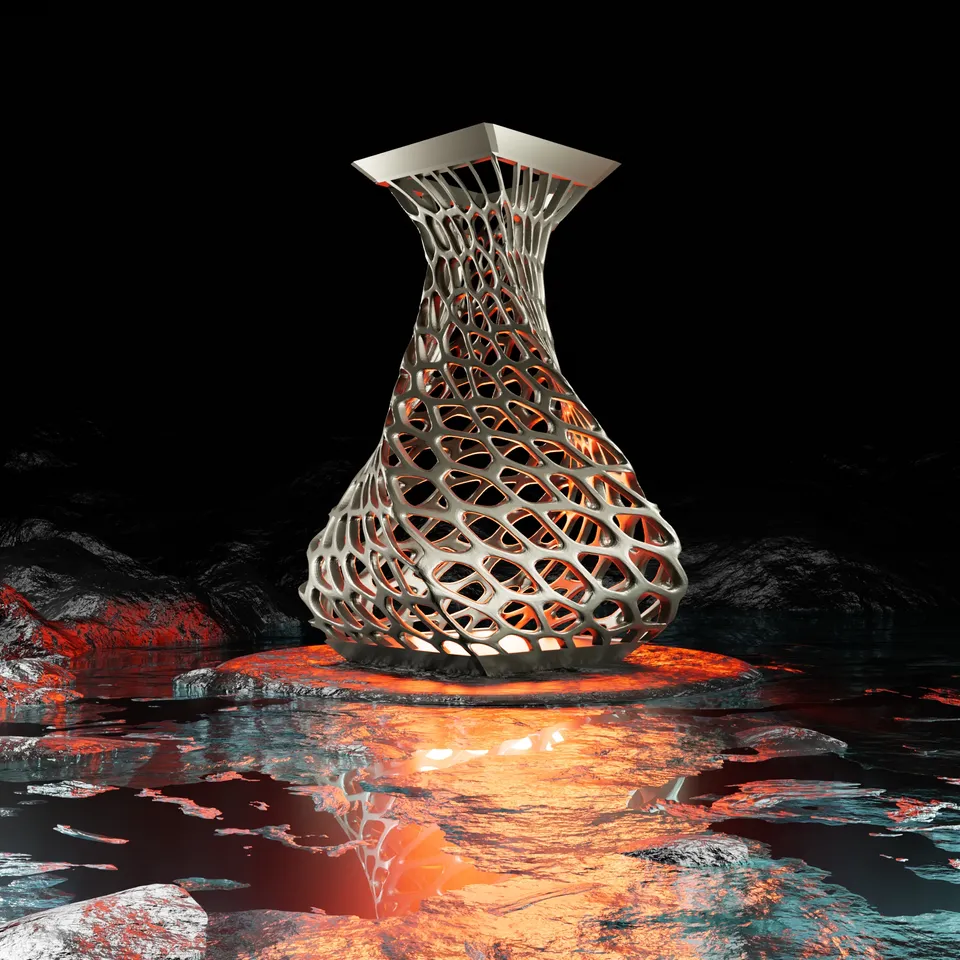 Voronoi Vase by Maker81 | Download free STL model | Printables.com