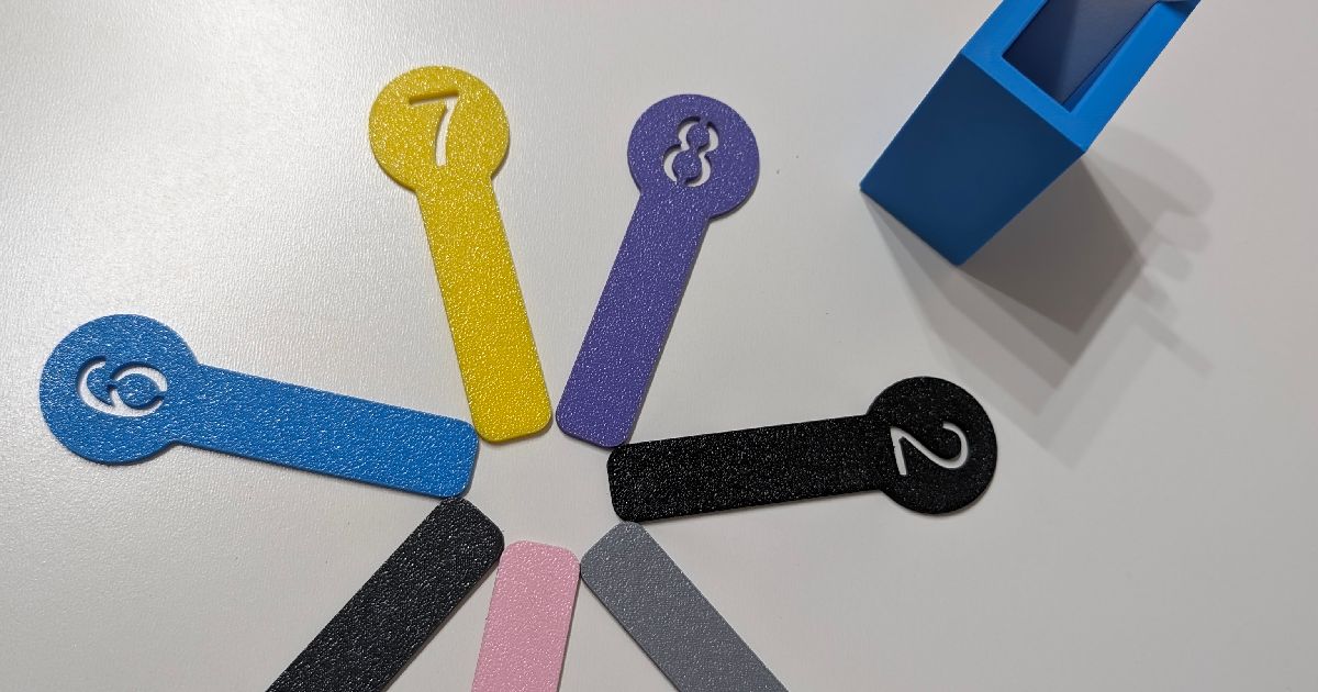 Color chip + organizer by pol vaque | Download free STL model ...