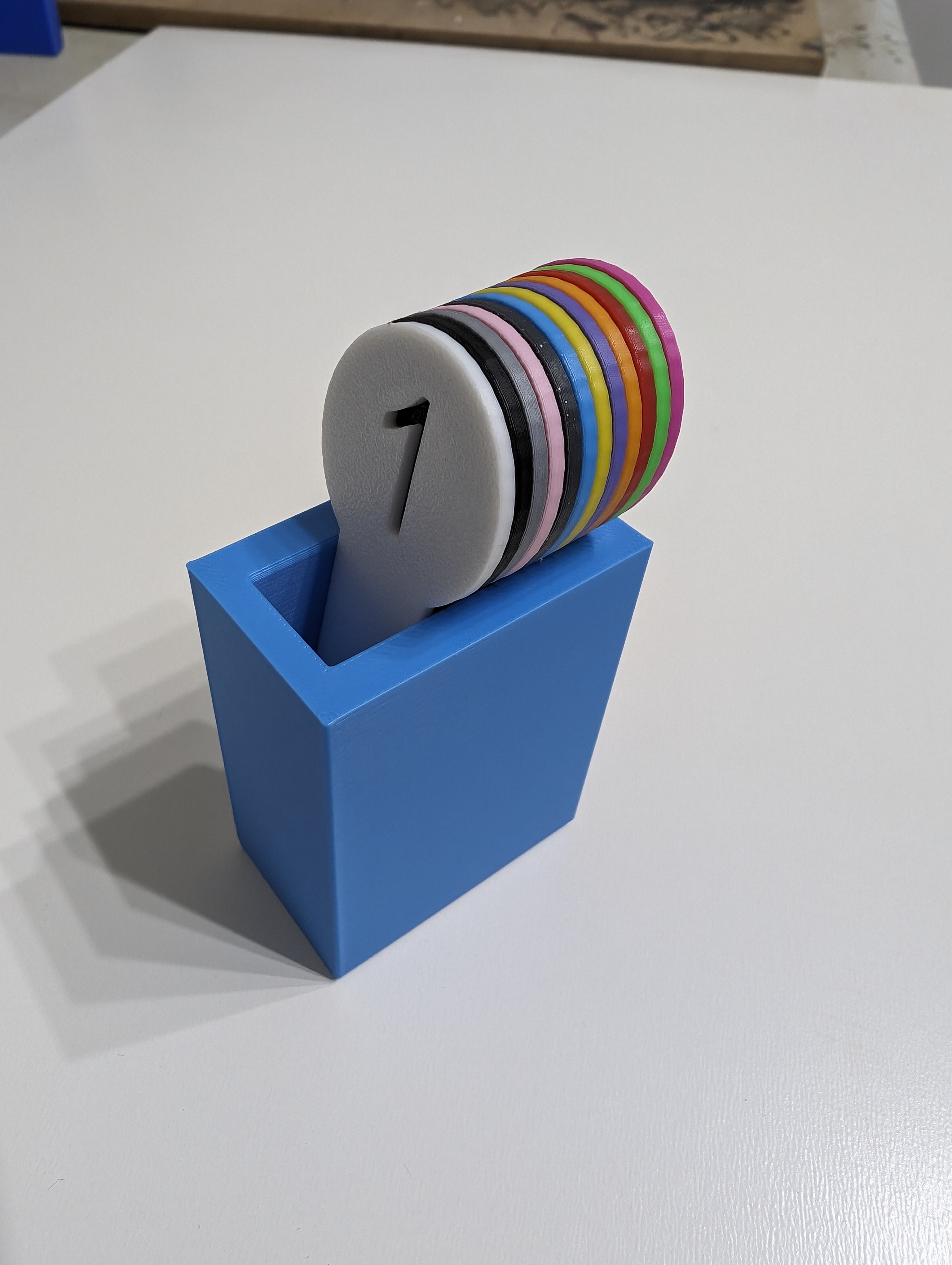 Color chip + organizer by pol vaque | Download free STL model ...