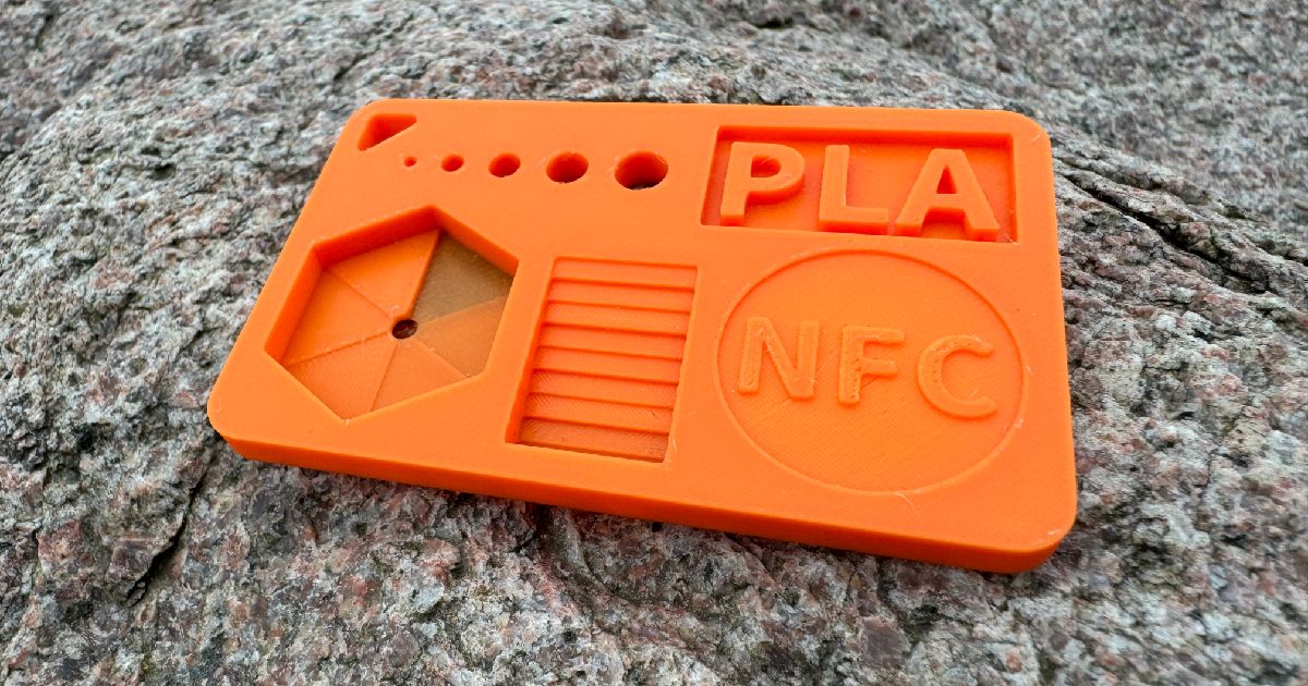 Filament Color Samples (NFC) by THALF | Download free STL model ...