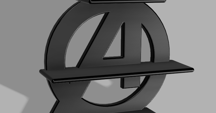 Avengers Shelf by Dengamleninja | Download free STL model | Printables.com