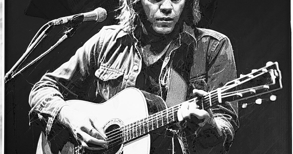 Neil Young - 8"x8" 3D Rock Series Wall Art by fusion3dart | Printables ...