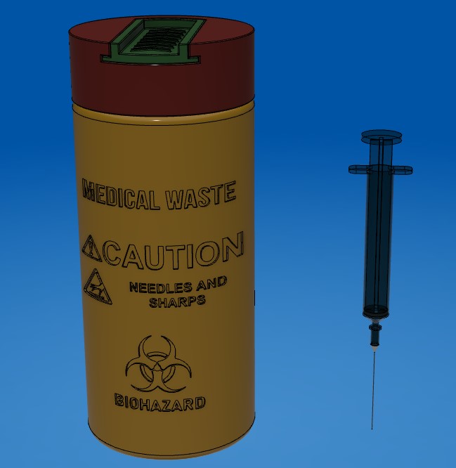 Needles Safe Removal Box por MasCreative | Descargar modelo STL ...