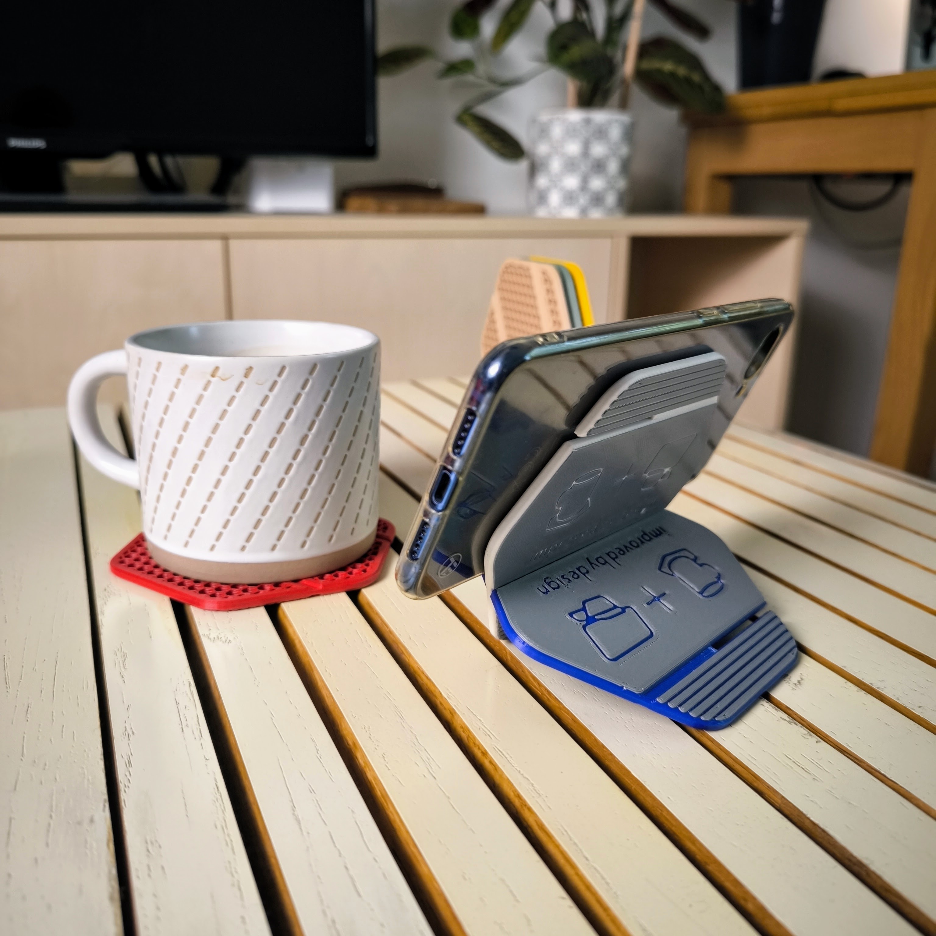 Coaster Phone por Adi.E | Descargar modelo STL gratuito | Printables.com