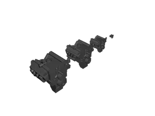 Cat 3208 Engine • Multiple Scales by Starstreak Designs | Download free ...