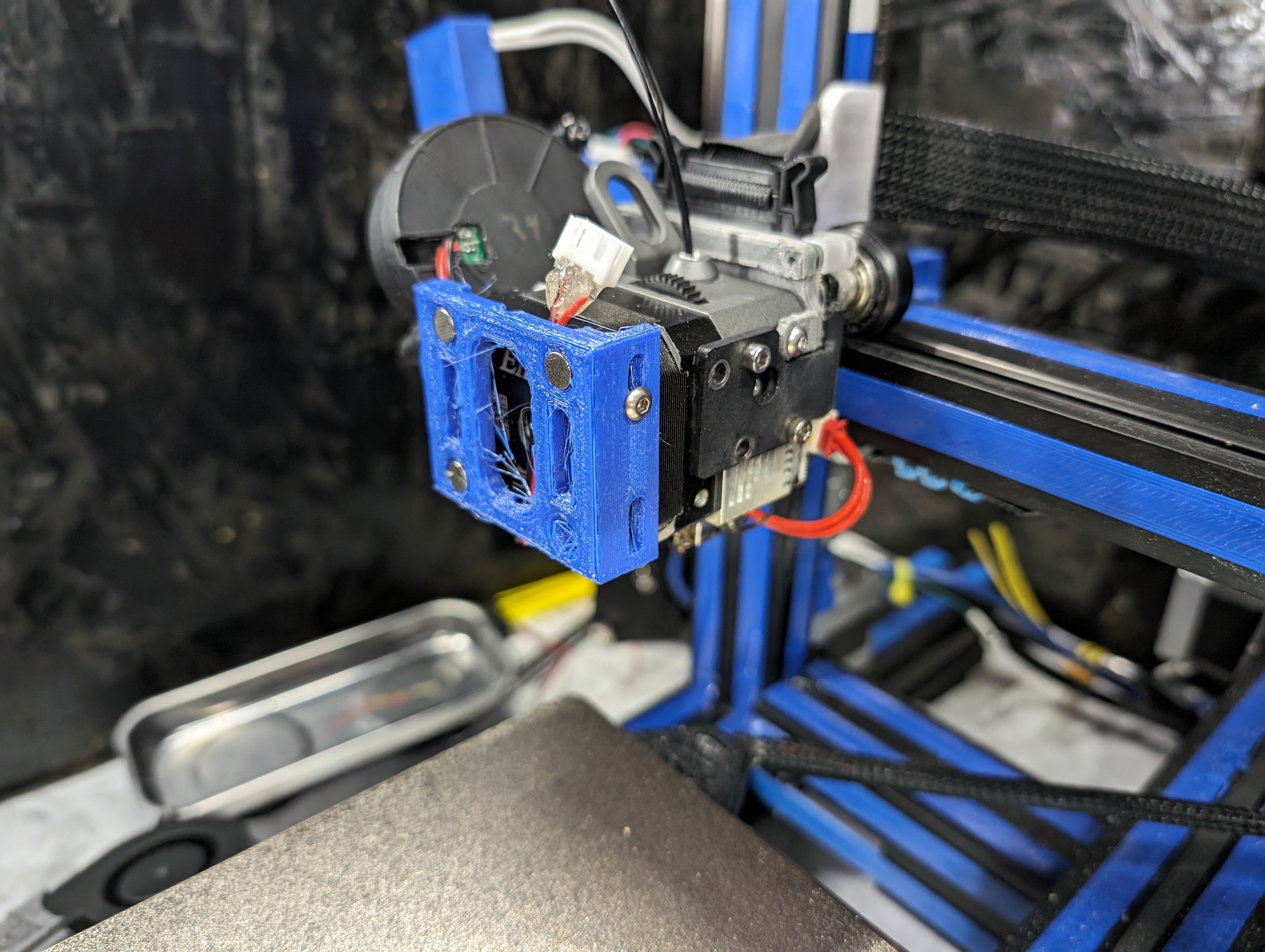 Creality sprite magnetic cooling fan mount template by matthew s ...