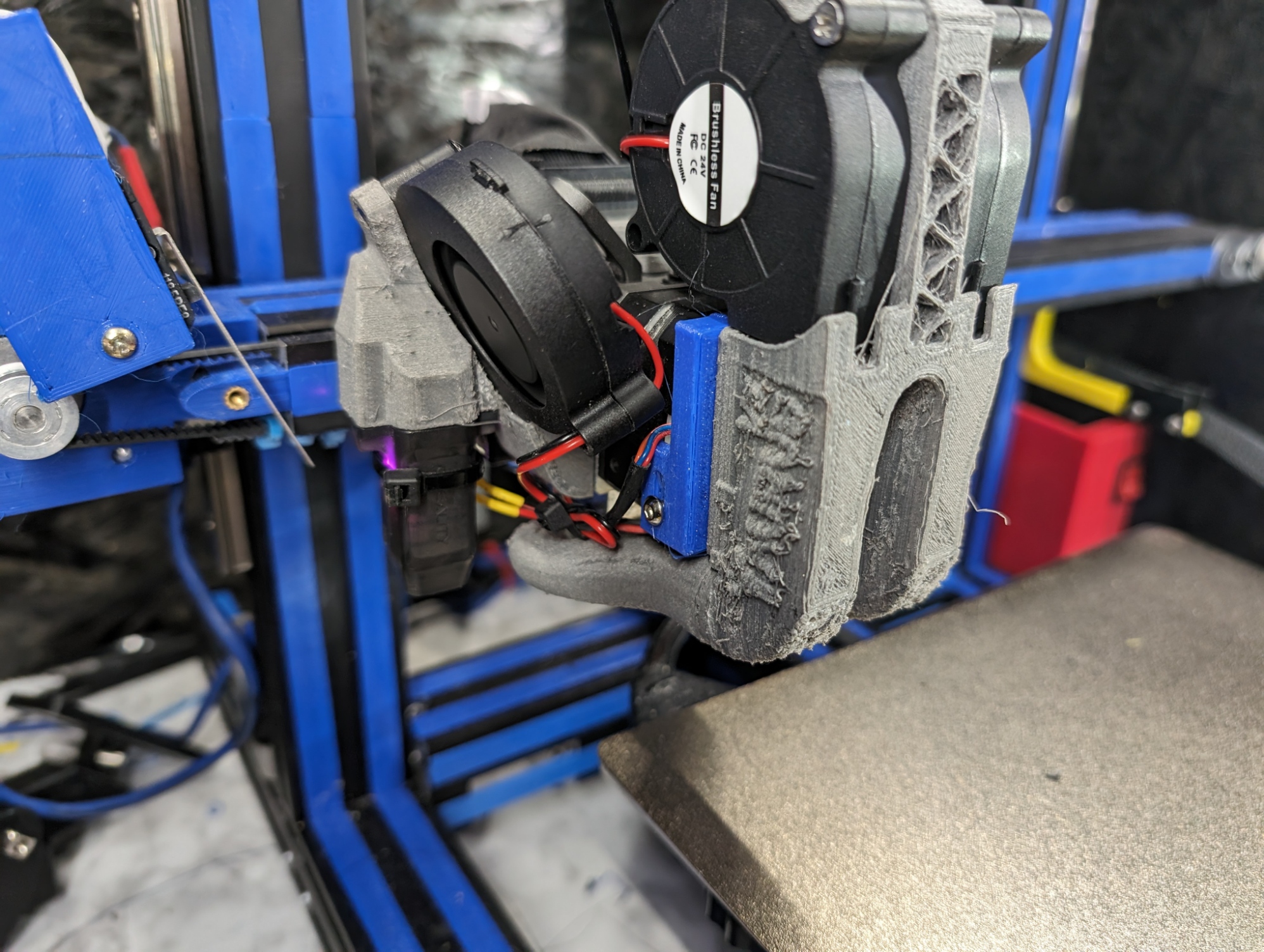 Creality sprite magnetic cooling fan mount template by matthew s ...