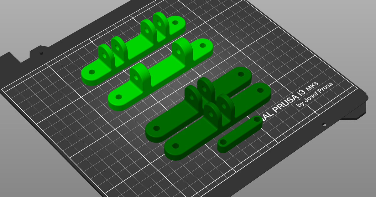 VESA 100 adjustable tilt mount by Tim Fechner | Download free STL model ...