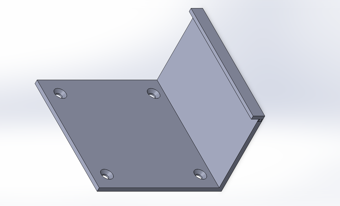 VESA 75x75 Compatible "L" Bracket for Raspberry Pi 5 Retro Tower ...