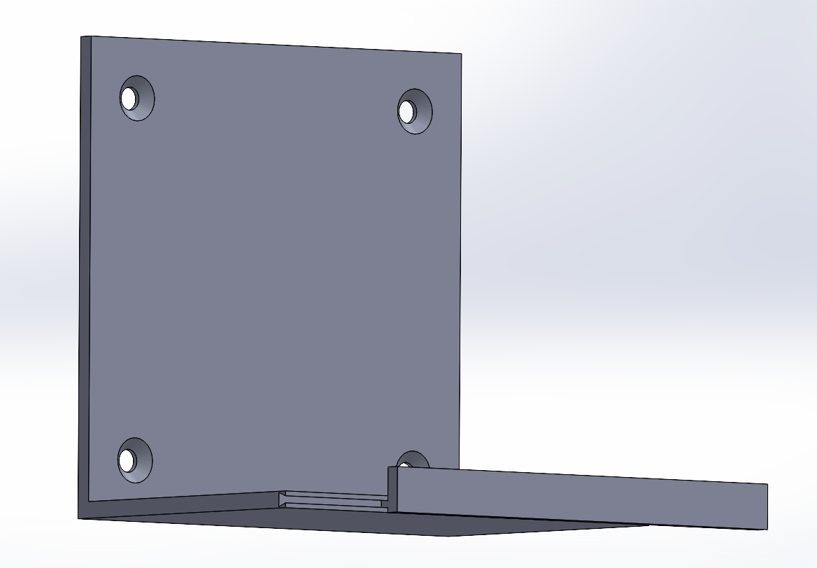 VESA 75x75 Compatible "L" Bracket for Raspberry Pi 5 Retro Tower ...