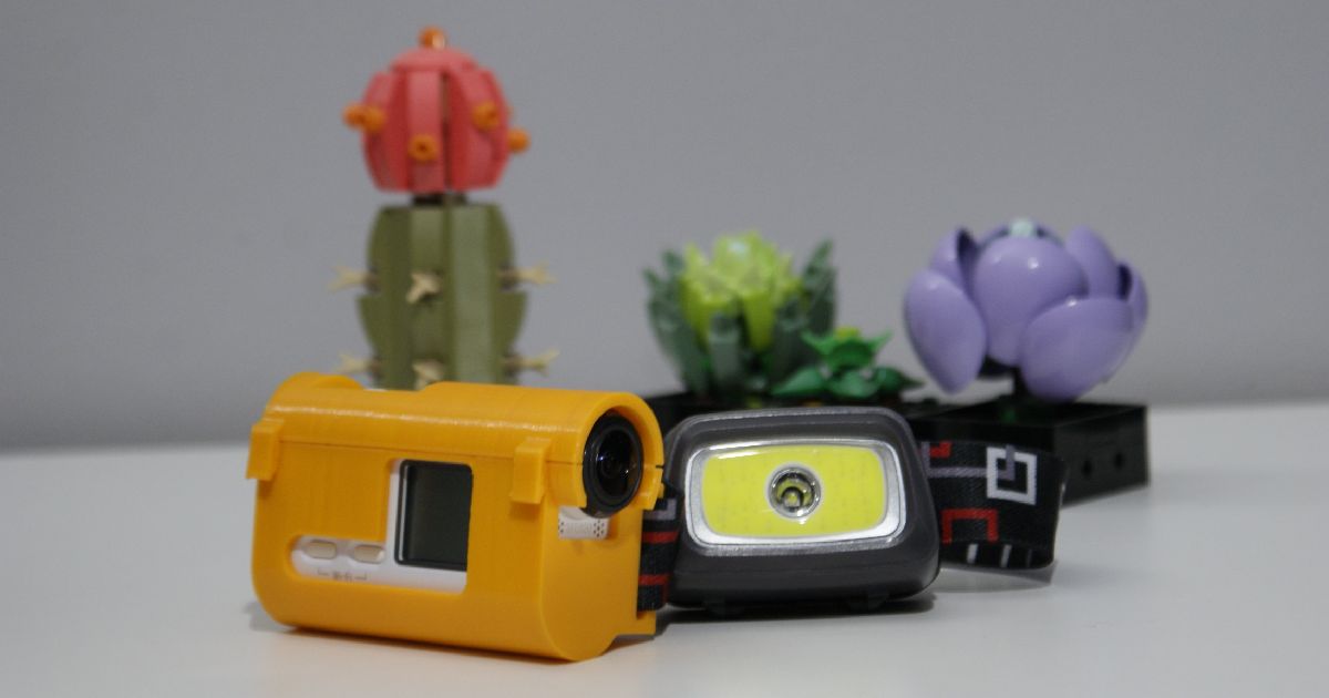 Headlamp Case for SONY FDR-X1000V by lokasz | Download free STL model ...