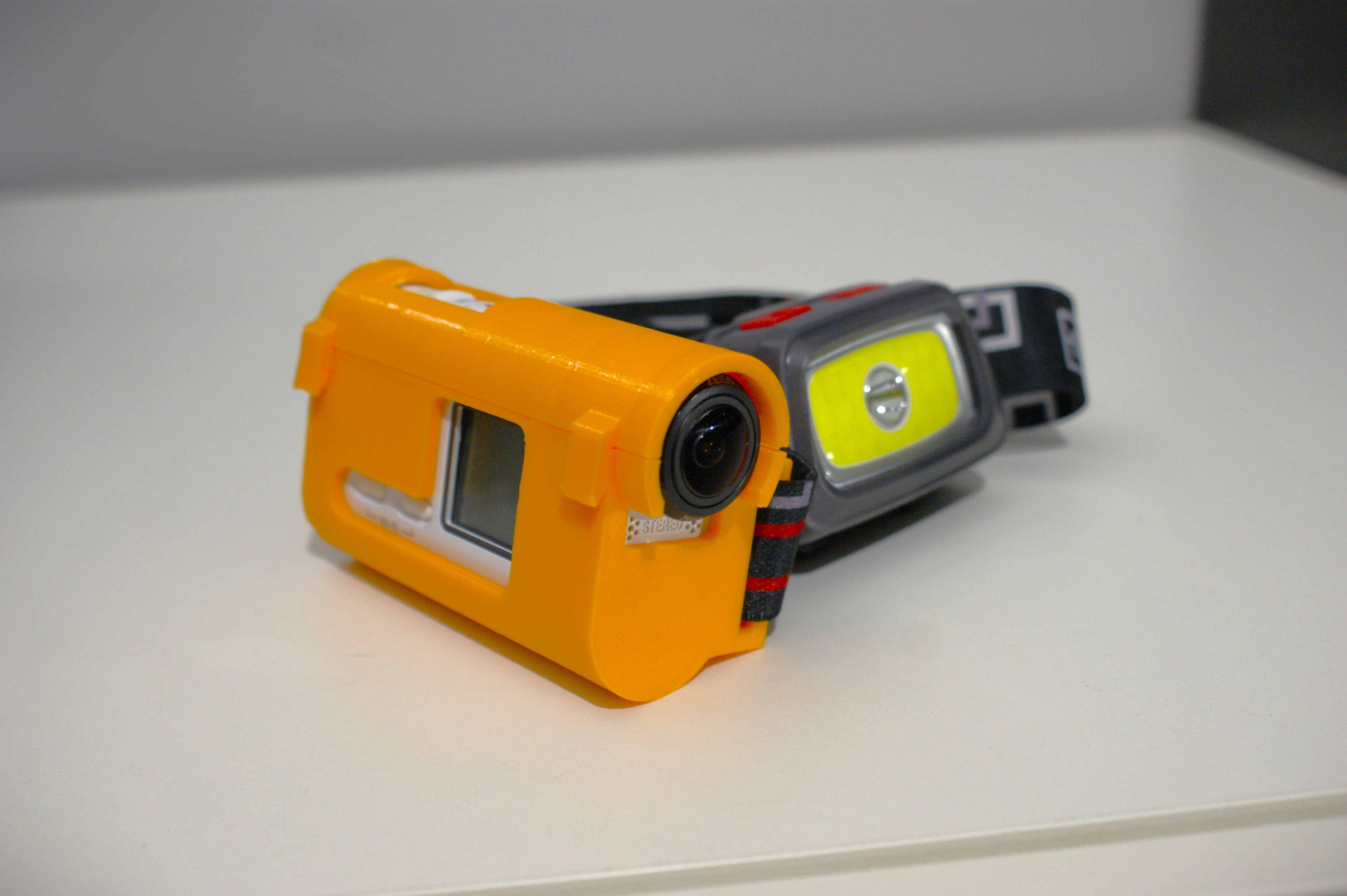 Headlamp Case for SONY FDR-X1000V by lokasz | Download free STL model ...