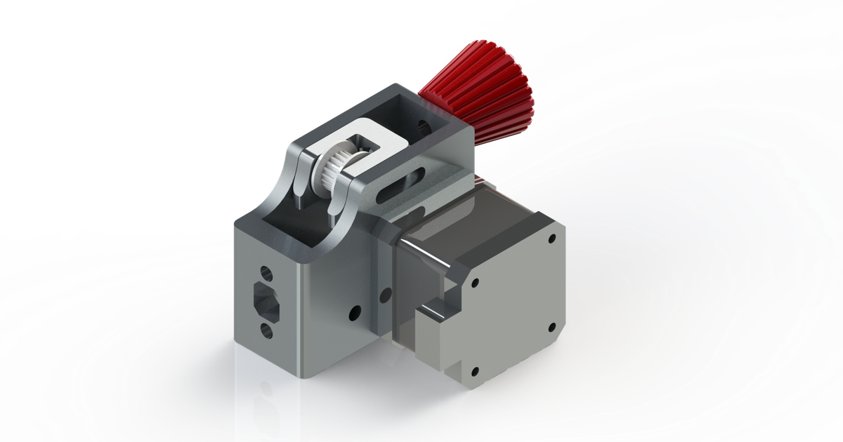 Dual Y-Axis stepper mount with tensioner - Ender 3 (2040 extrusion) by ...