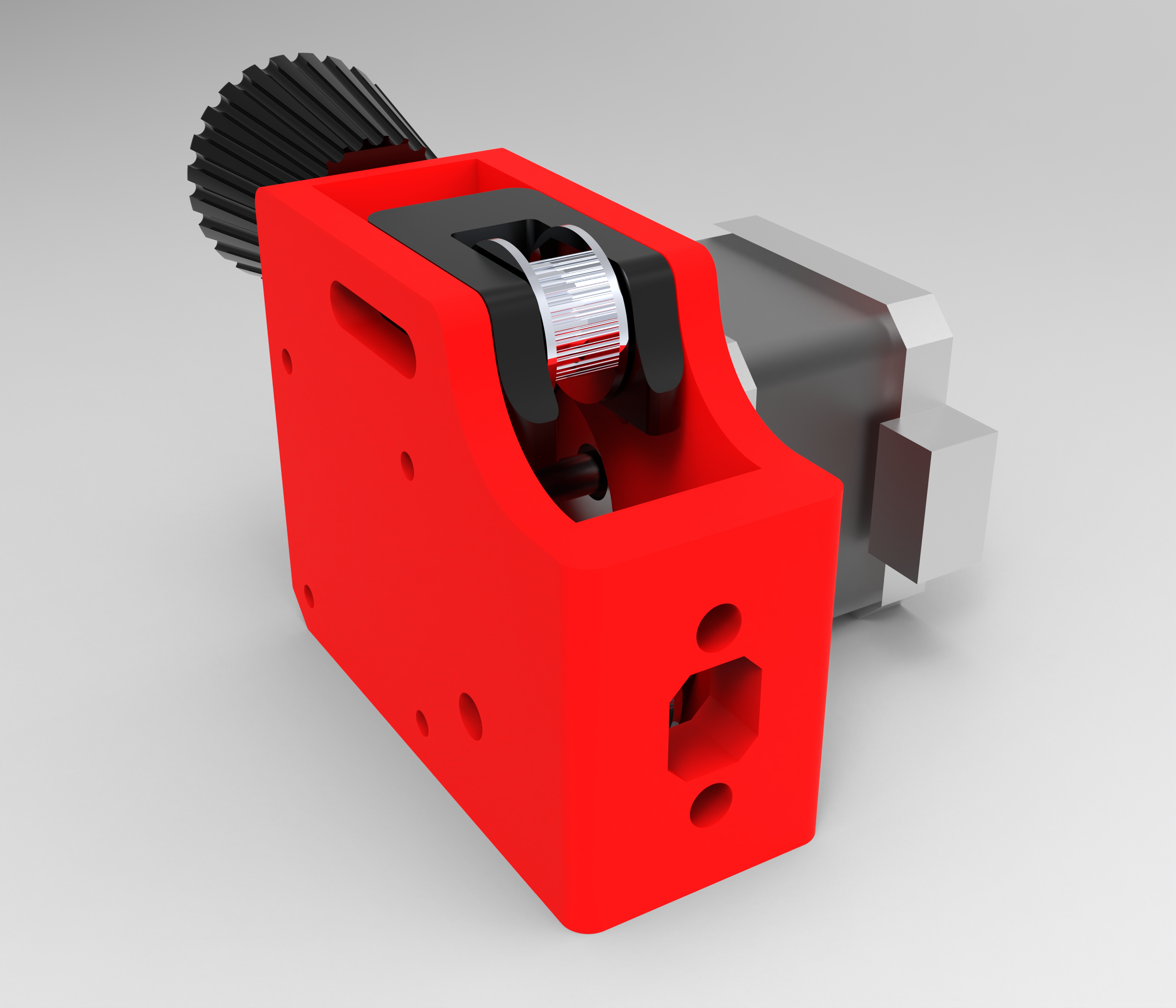 Dual Y-Axis stepper mount with tensioner - Ender 3 (2040 extrusion) by ...