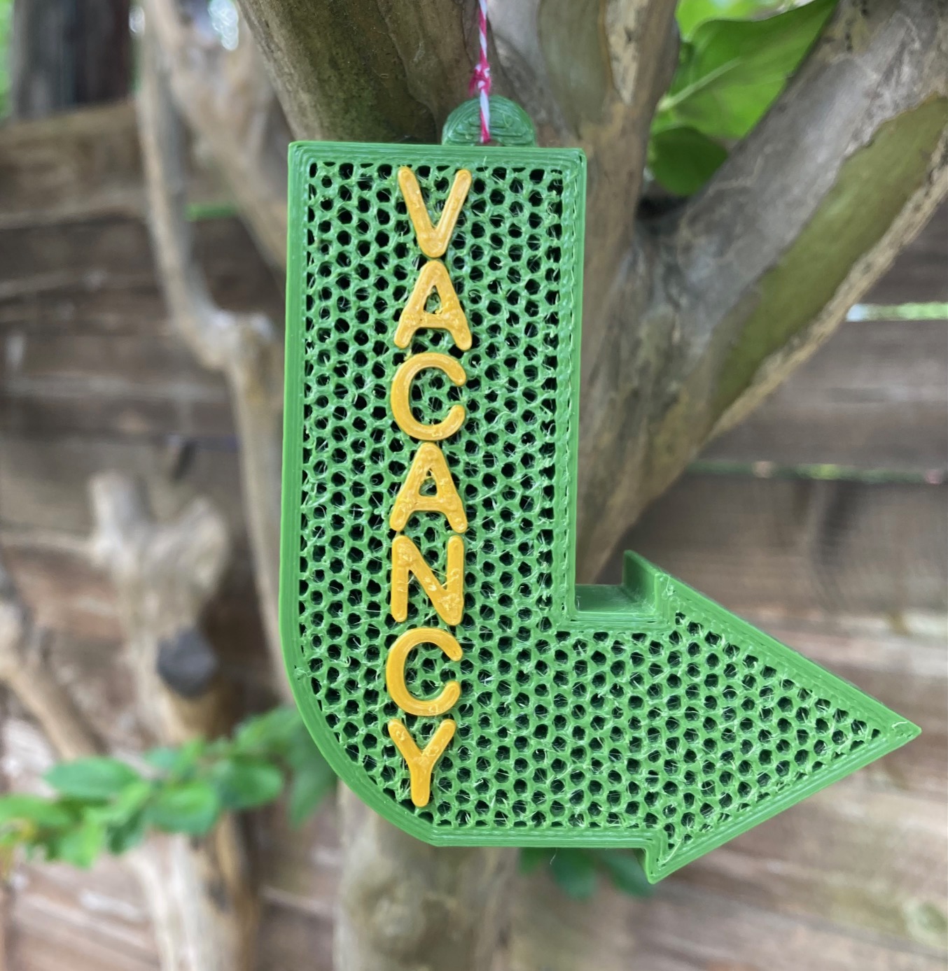 Insect Hotel Vacancy Sign by StrandedOrg | Download free STL model ...