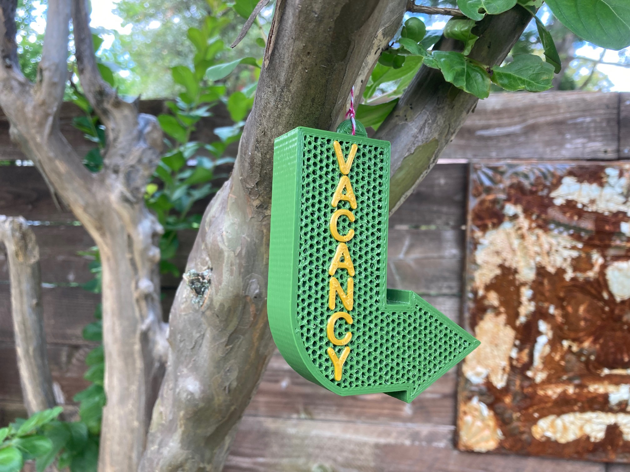 Insect Hotel Vacancy Sign by StrandedOrg | Download free STL model ...