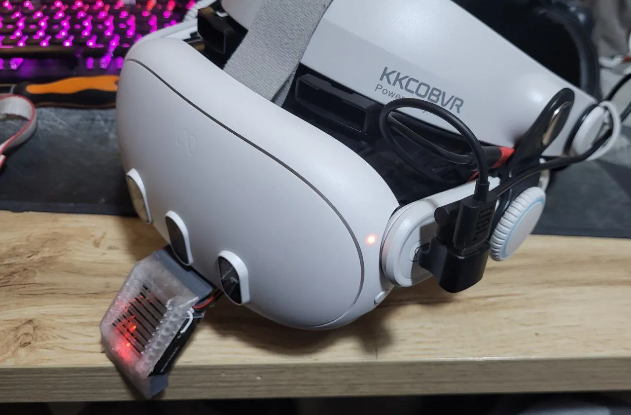 (v1) Project Babble snap-in case for Meta Quest 3 by Otakontrol | Download free STL model ...