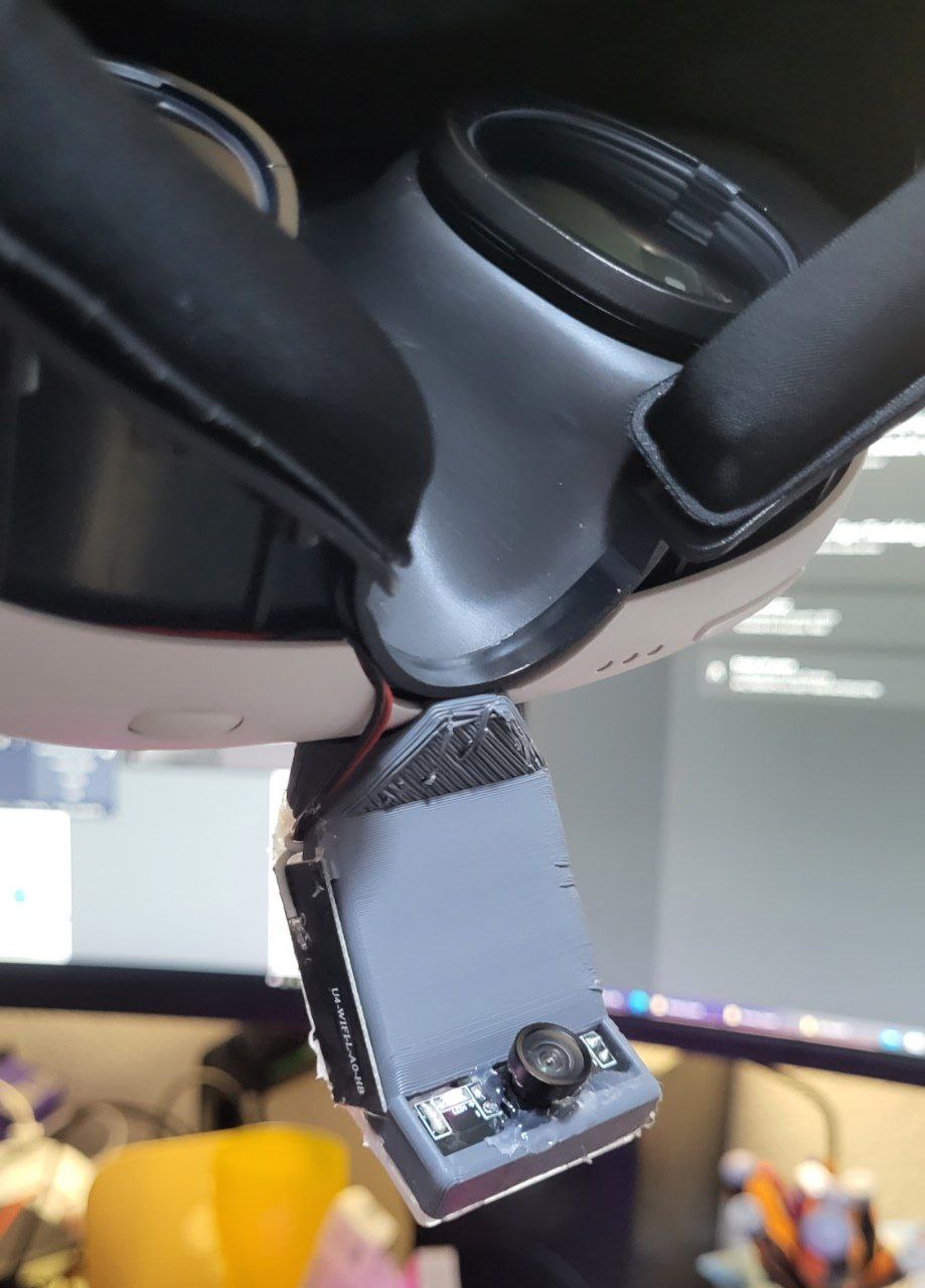 (v1) Project Babble snap-in case for Meta Quest 3 por Otakontrol ...