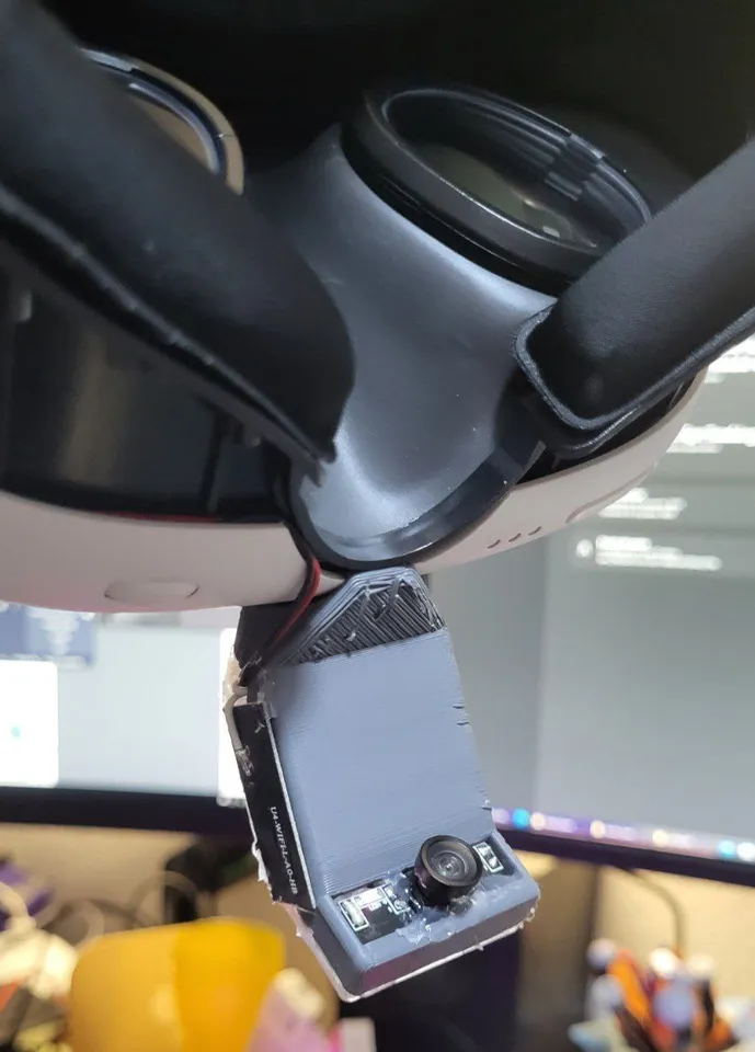 (v1) Project Babble snap-in case for Meta Quest 3 by Otakontrol | Download free STL model ...