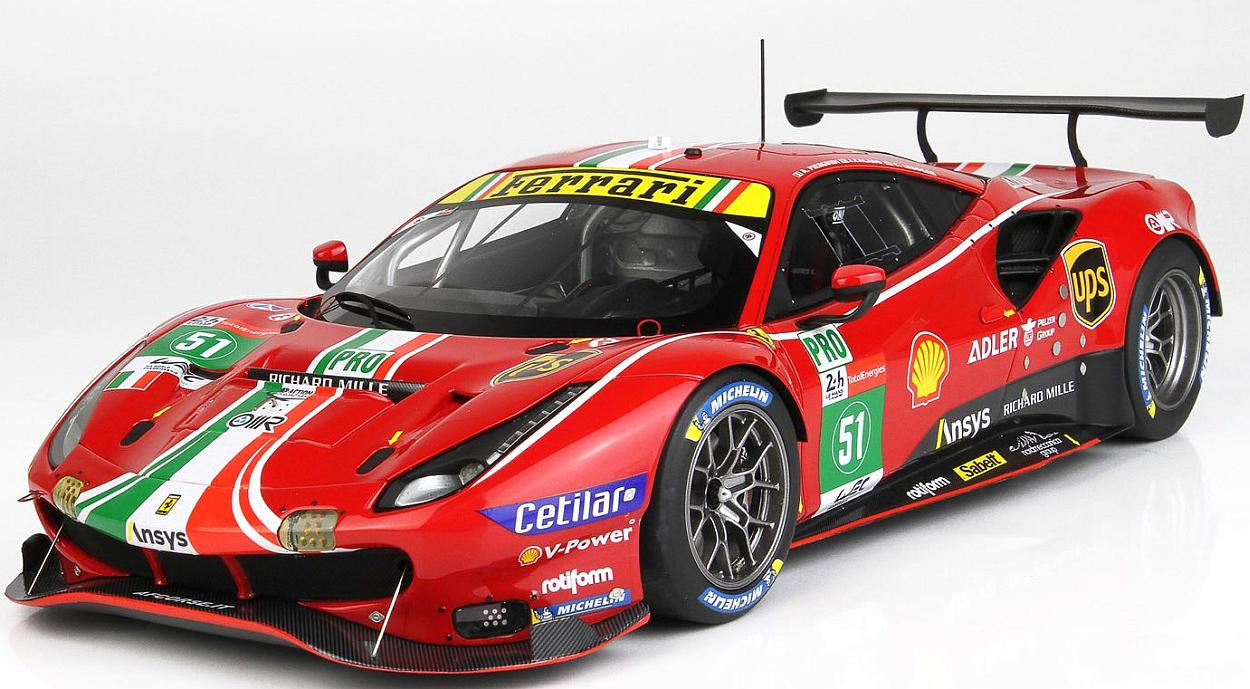 Ferrari 488 GTE LMGTE Team AF Corse #51 by R.R. | Download free STL ...