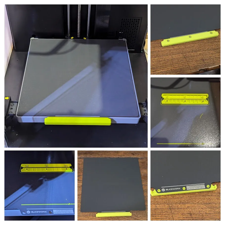 FlashForge Adventurer 5M Build Plate Handle by sliverbaer | Download ...