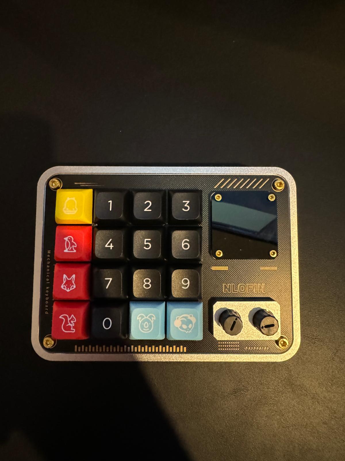 NLOFIN Macropad Base by anarchy | Download free STL model | Printables.com