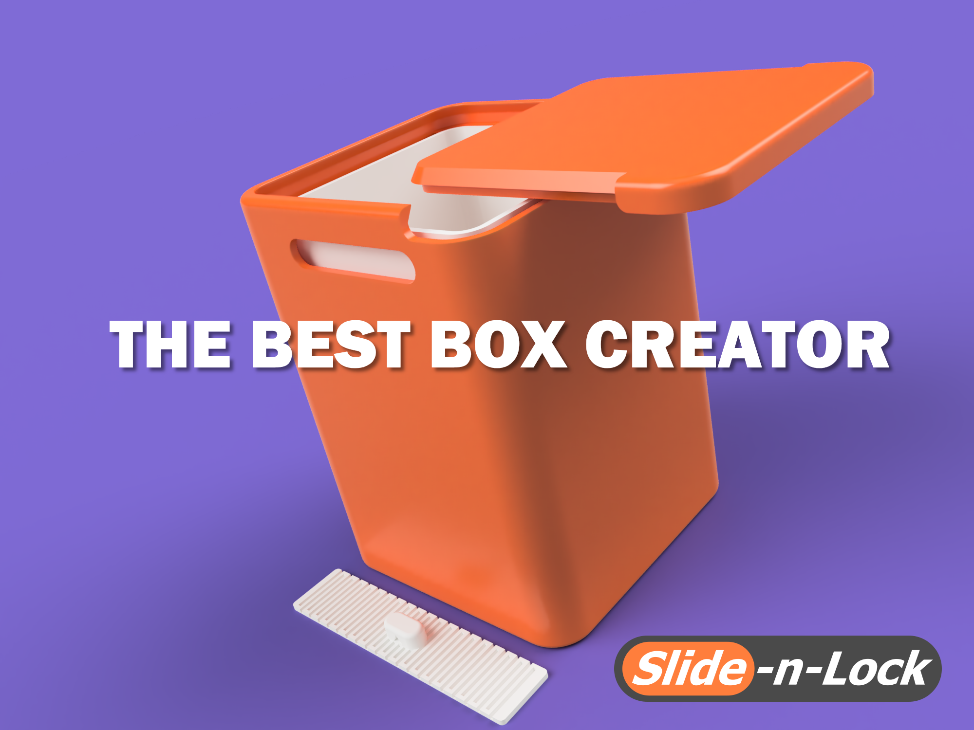 Slide-n-Lock Starter Box by ExtremeElementz | Download free STL model ...