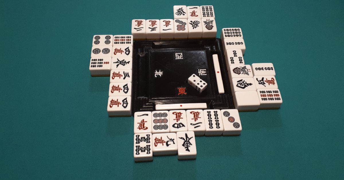 Riichi Mahjong Compass by Nakapan | Download free STL model ...