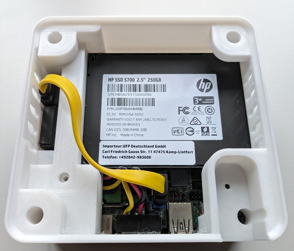 Stackable SSD Case for Intel NUC by Martinisoft | Download free STL ...