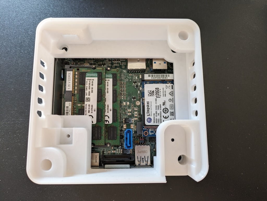 Stackable SSD Case for Intel NUC by Martinisoft | Download free STL ...