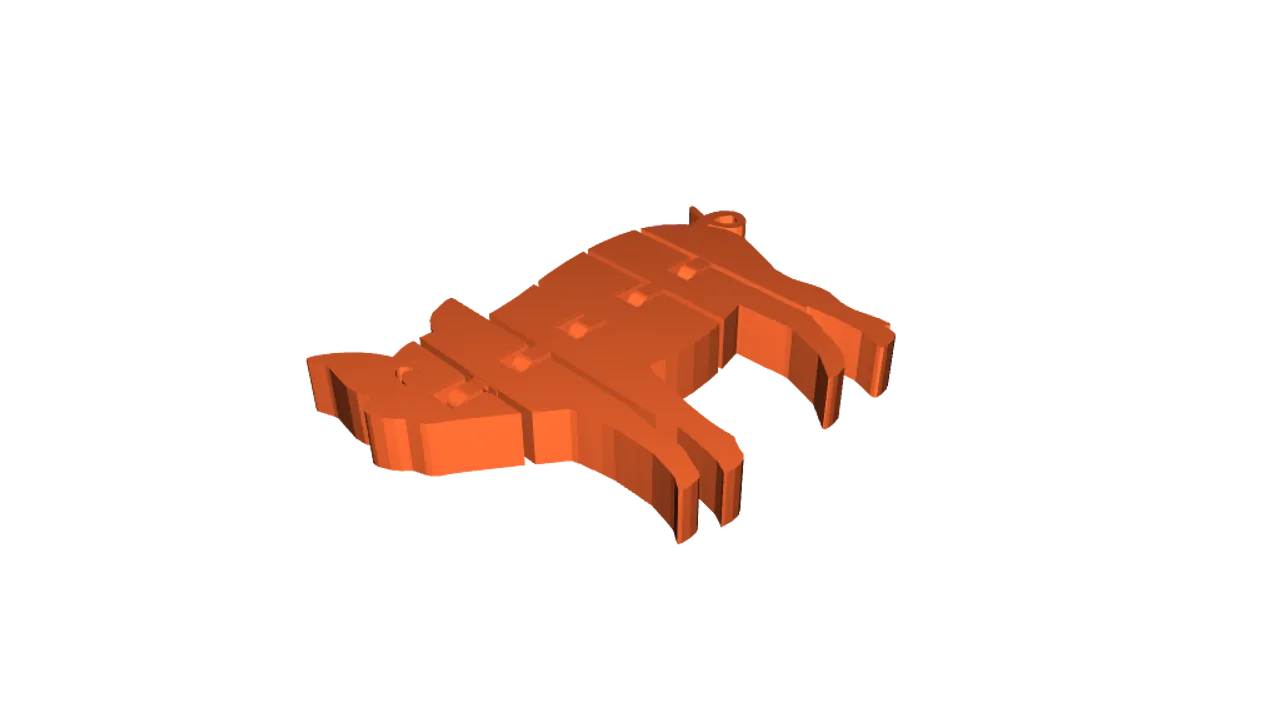 flexi-pig by Peter Farell | Download free STL model | Printables.com