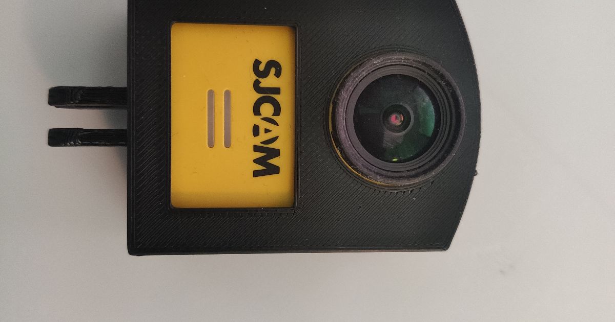 SJCam M20 "skeleton" case by lucares | Download free STL model ...
