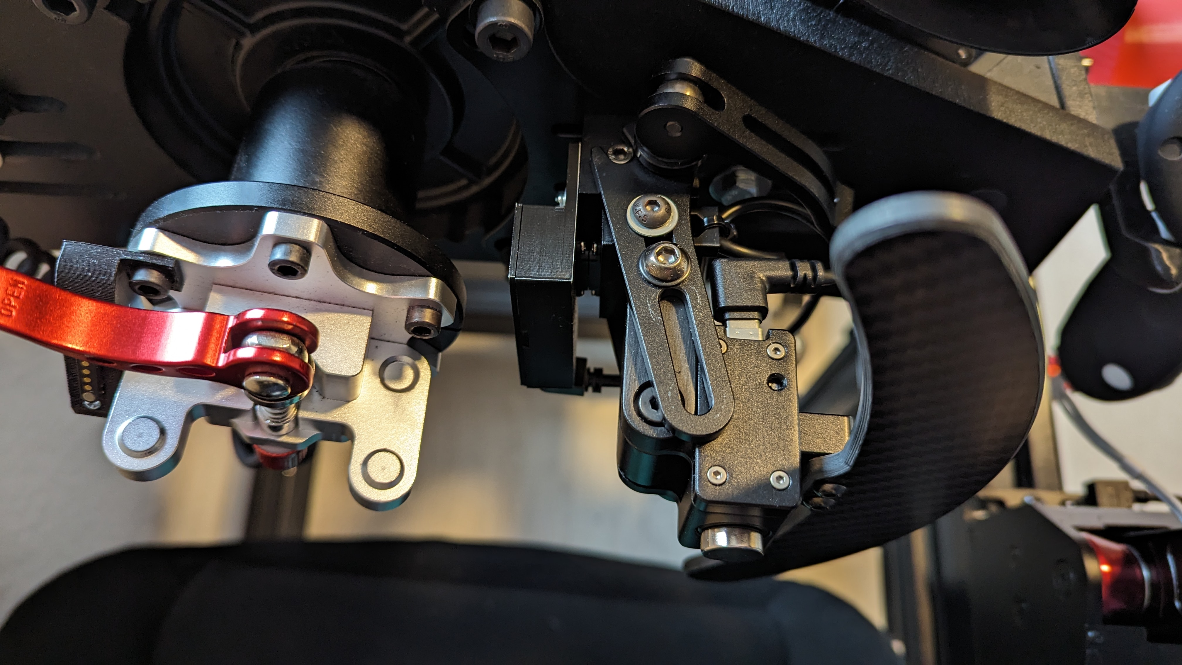 Sim Lab Push-Pull Rally Shifter Quick Release USB Passthrough by ...