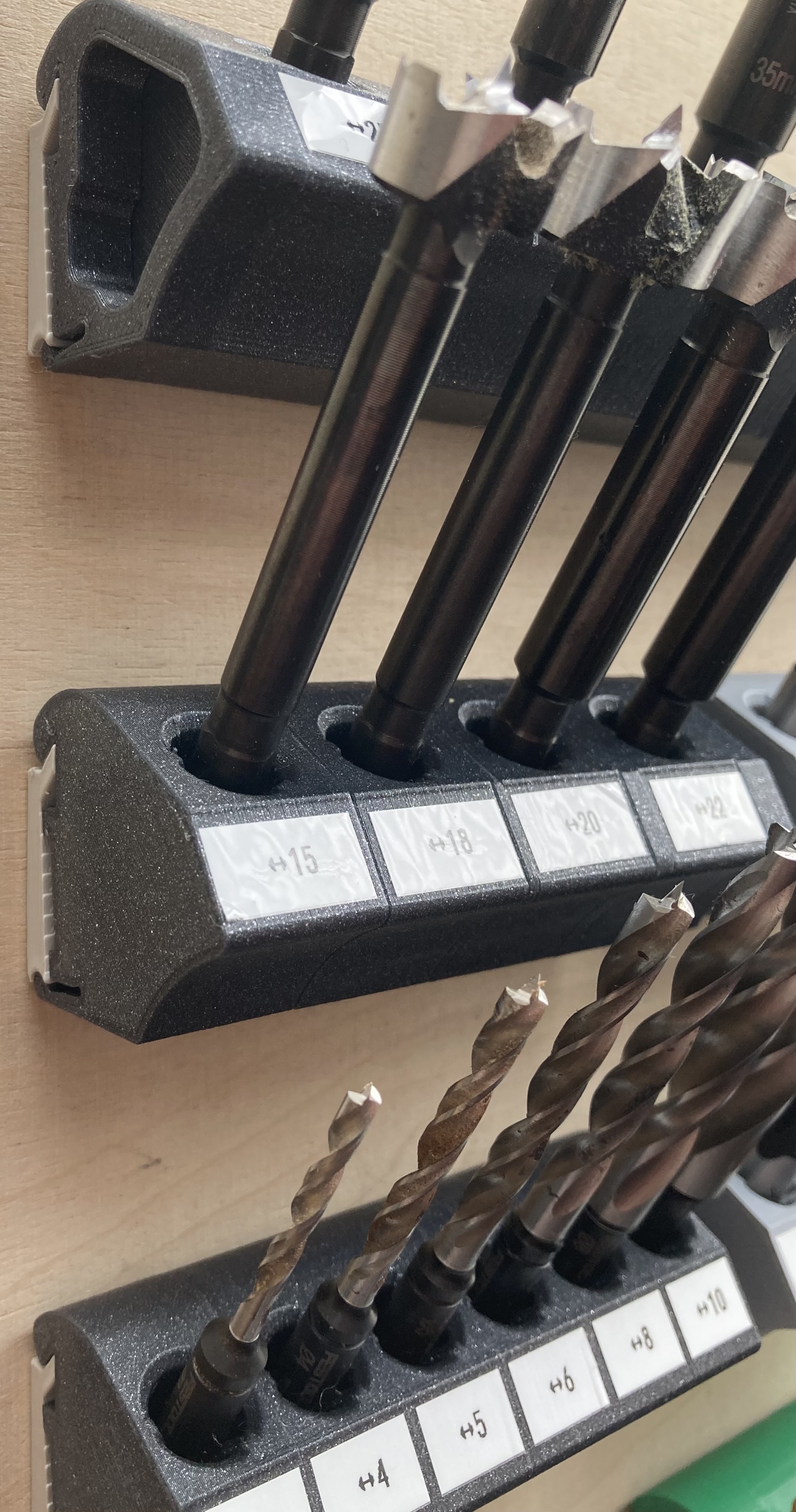 Modular Router Bit And Bit Storage By Mheu Download Free Stl Model