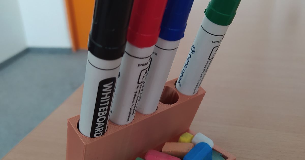 Stojan na fixy by zsplovarna | Download free STL model | Printables.com