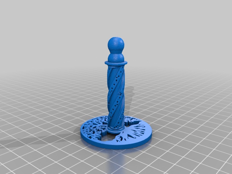 DoubleHelix Stand with Ball Joint by Peter Farell | Download free STL ...