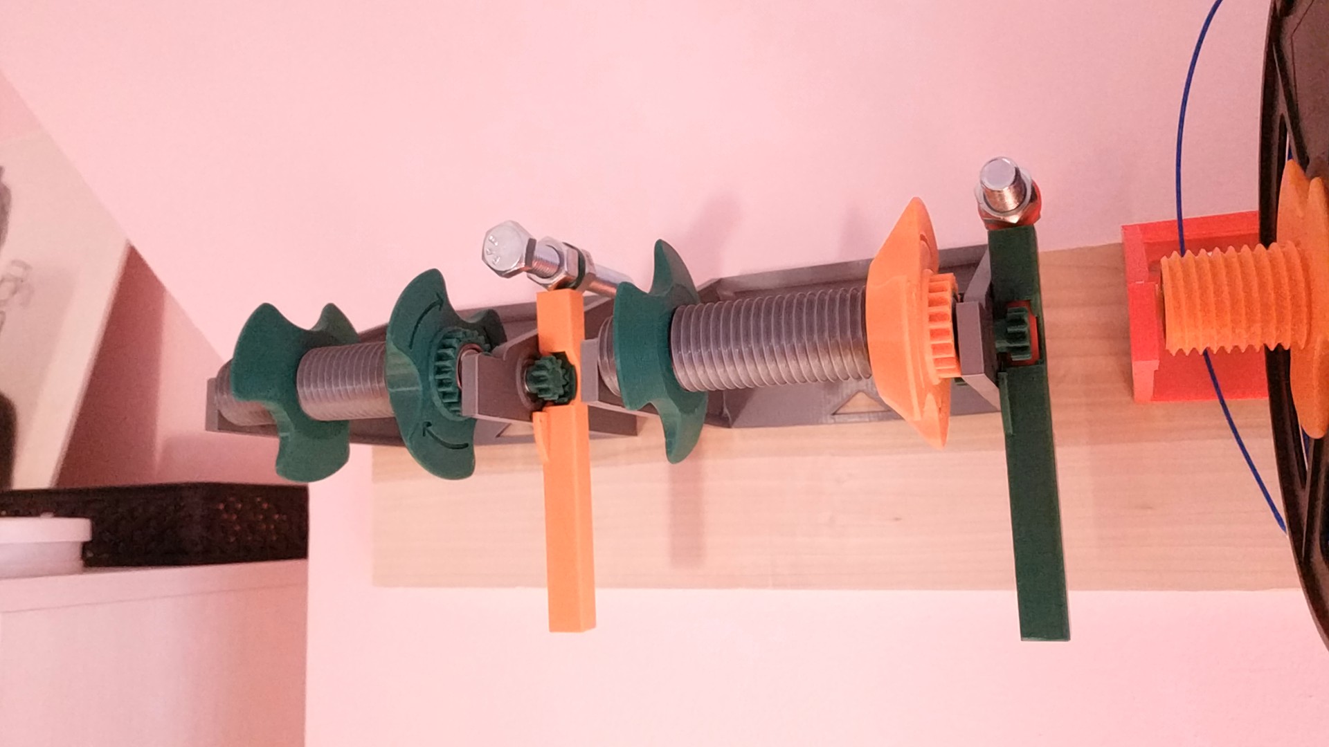 Wall mount for Multiple Mechanism Auto-Rewind Spool by gman | Download ...