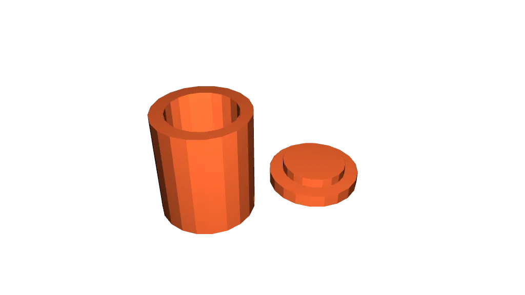 Jar with a Lid by Printer 3D | Download free STL model | Printables.com