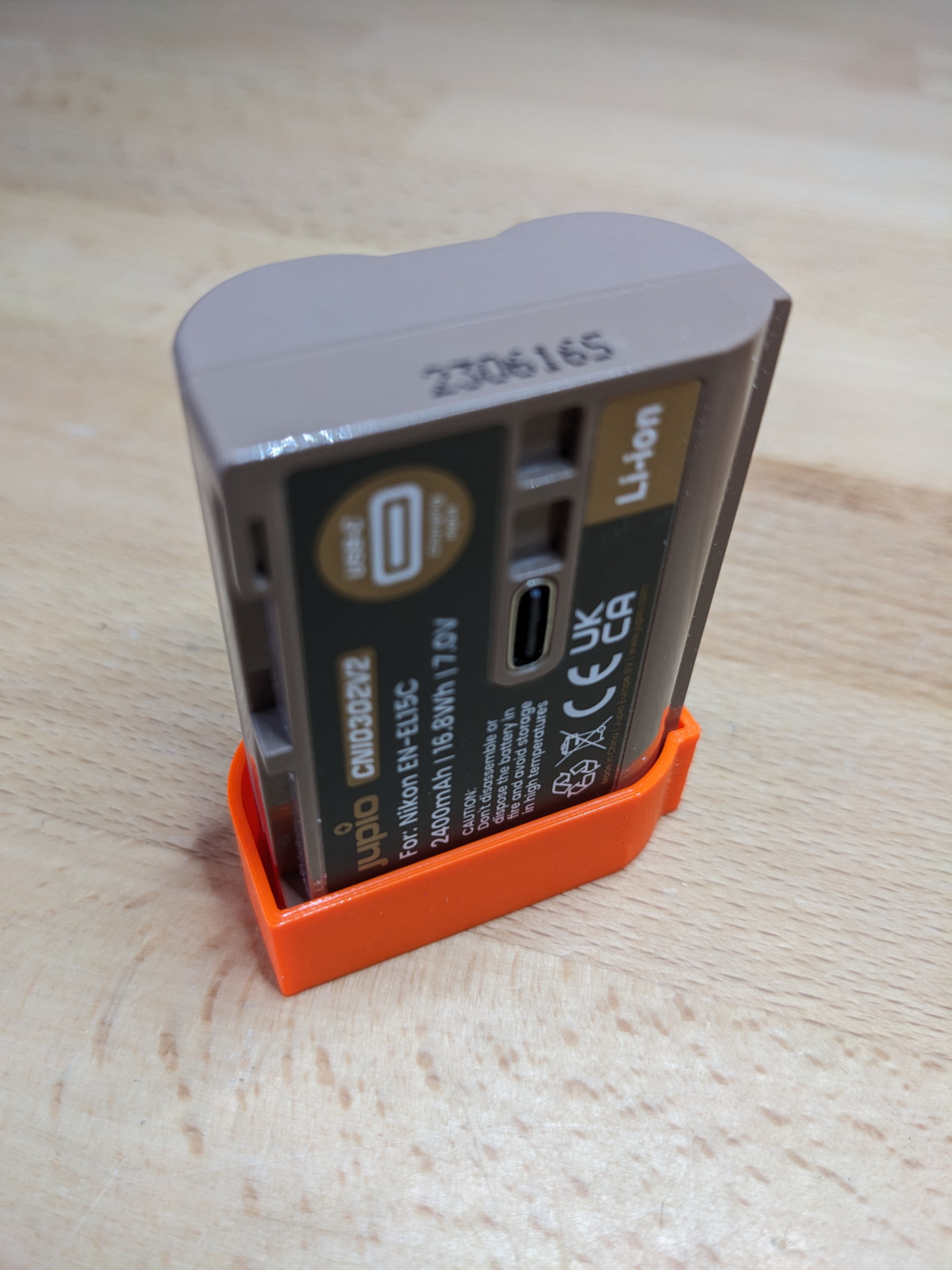 Tall battery cover for Nikon EN-EL15 by JirkaDe | Download free STL ...