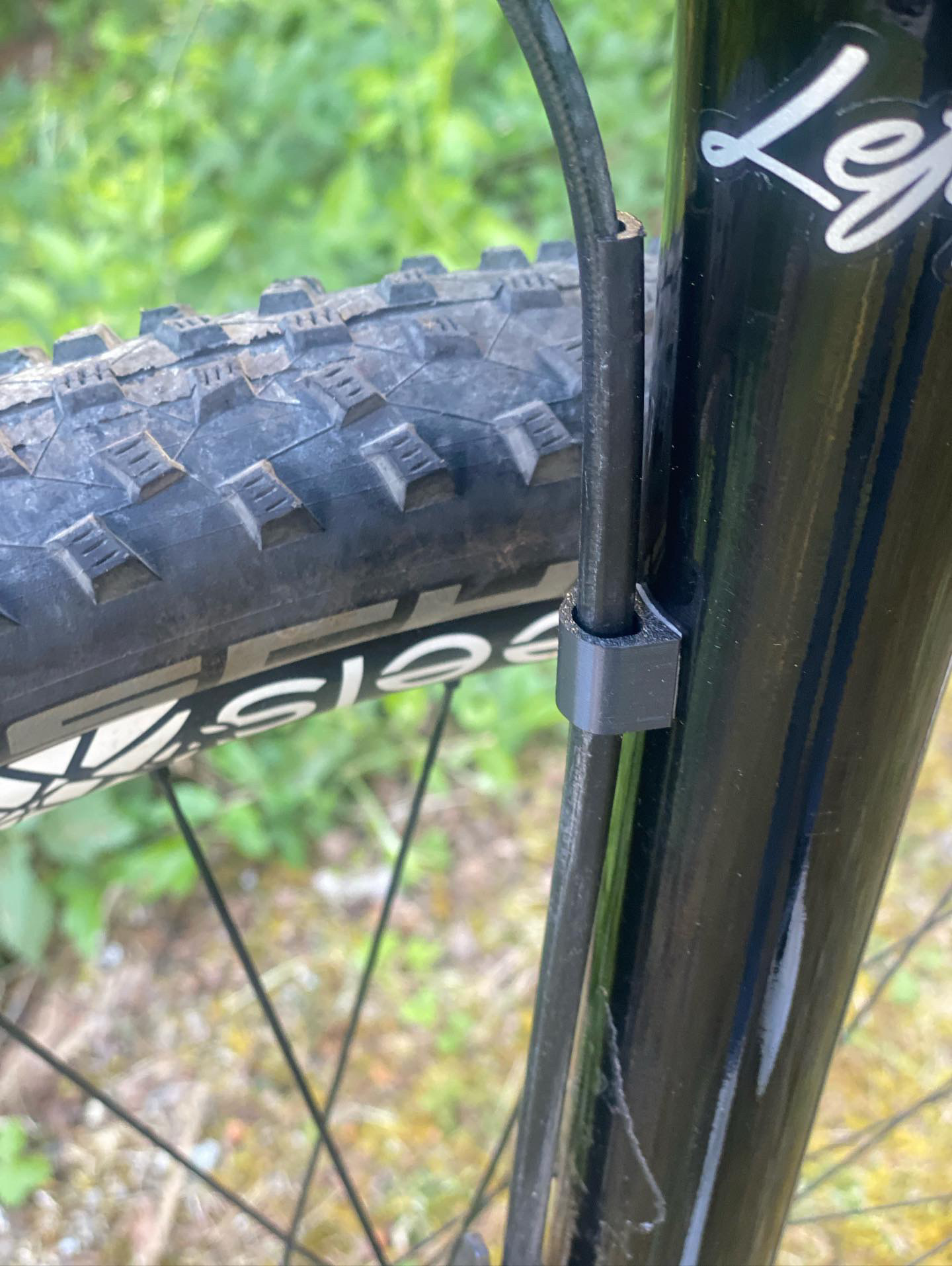 brake hose fork mount by sirhanlec | Download free STL model ...