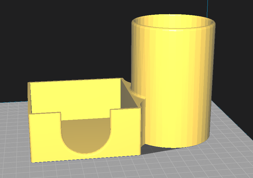 Pen and paper block holder by Vojtěch Kunák | Download free STL model ...