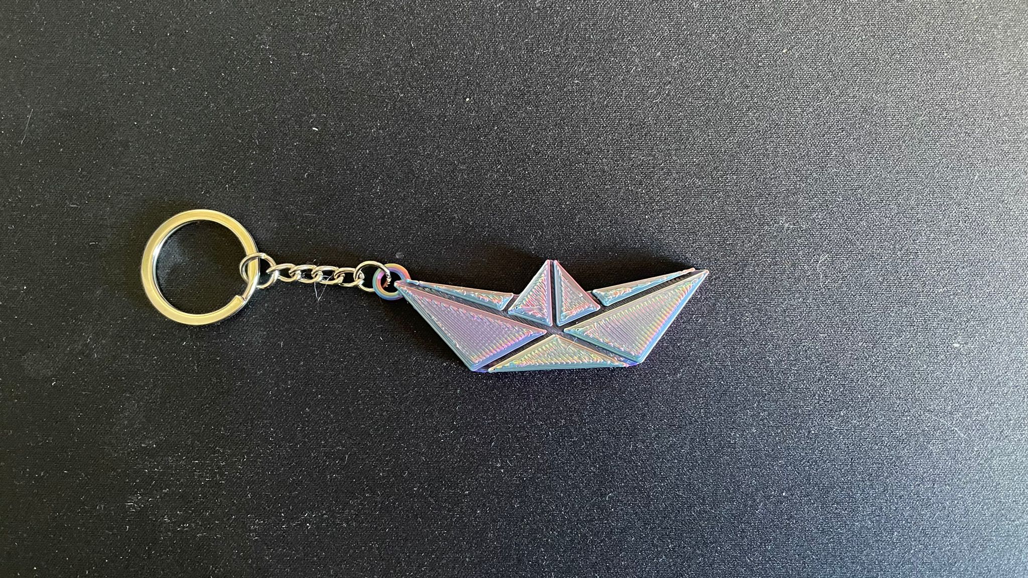 Paper Boat Keychain 2.0 by MattiaElba | Download free STL model ...