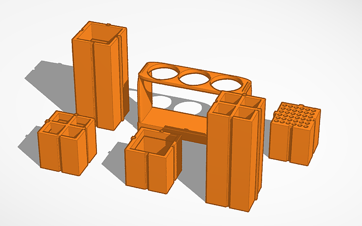 Holder for lab items by ThyFrog | Download free STL model | Printables.com