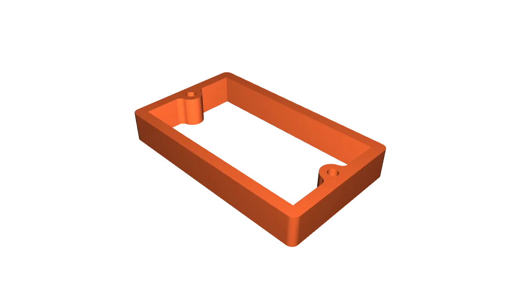 Single gang electrical extender by printguy55 | Download free STL model ...