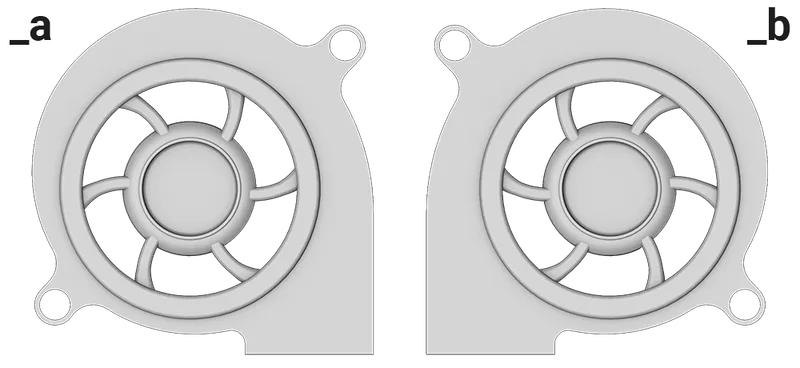5015 radial fan cover by Ghosu | Download free STL model | Printables.com
