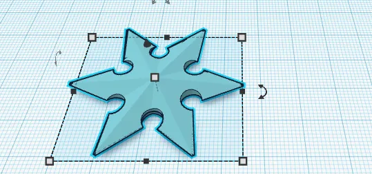 plane 3D printed throwing star by asshat763 | Download free STL model ...