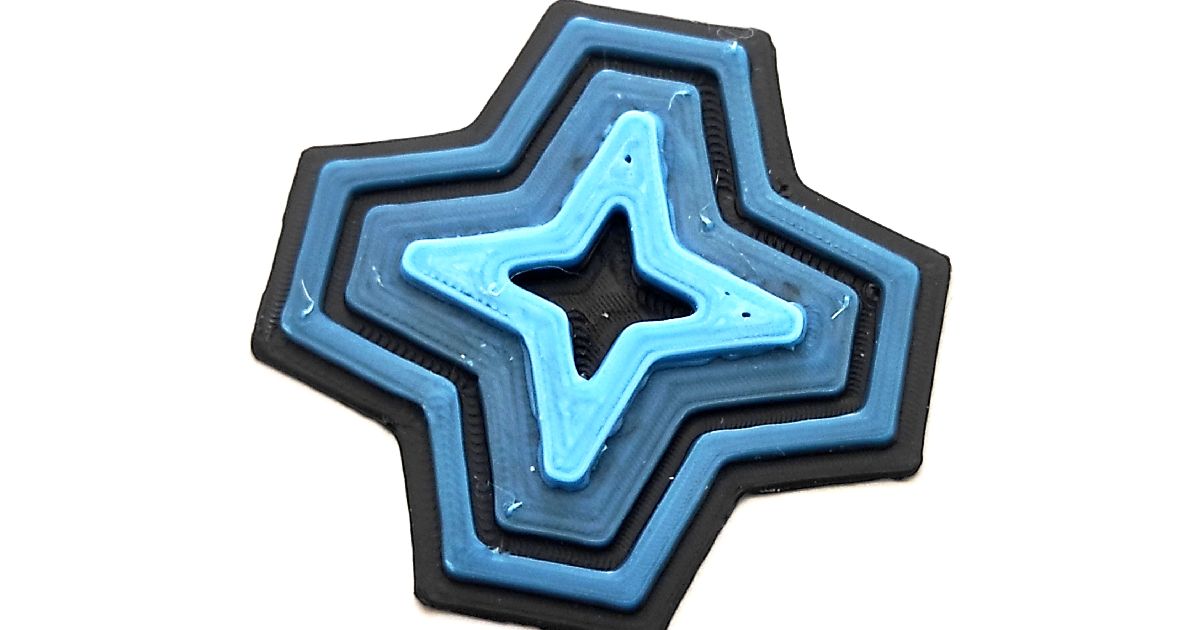 Multicolor star by Valera ZSD | Download free STL model | Printables.com